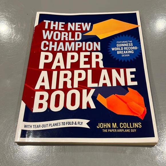 Book | Toys | New World Champion Paper Airplane Book Guinness Record ...